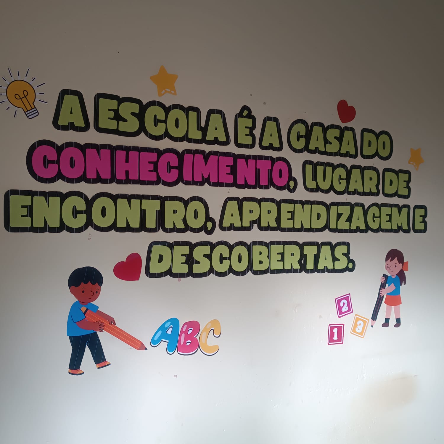 Painel da escola – Lúdico e Cia Educativa – Aprendizado Divertido!