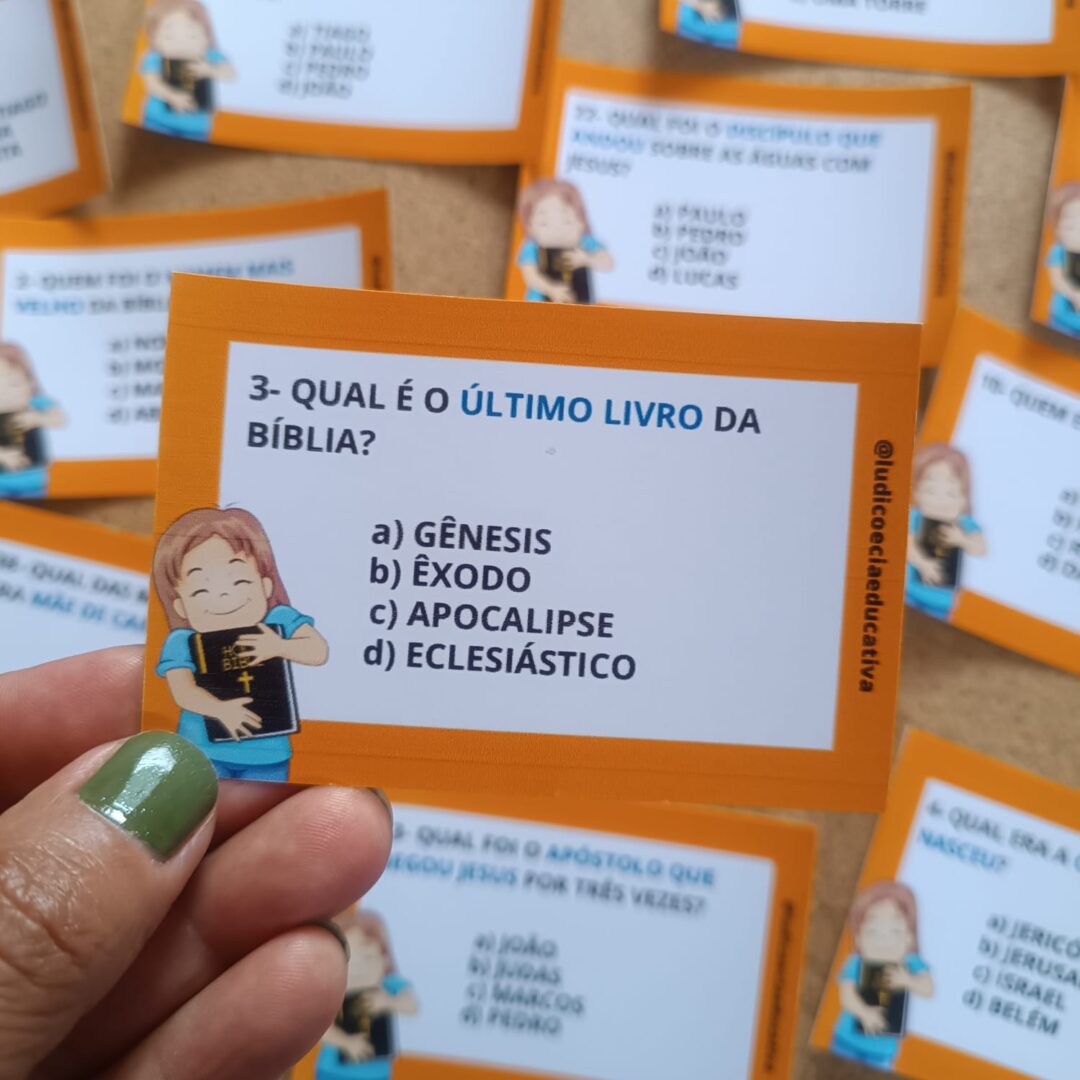 Passa ou repassa bíblico – Lúdico e Cia Educativa – Aprendizado Divertido!